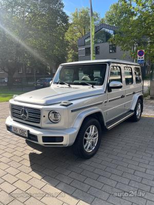 Pelēks Mercedes-Benz G-Class 2019 Tallina, ar dzinēja tilpumu 4.00 L un nobraukumu 81 tūkst. km par 99900 €, foto 1 vietnē AUTOMOTO.COM.LV