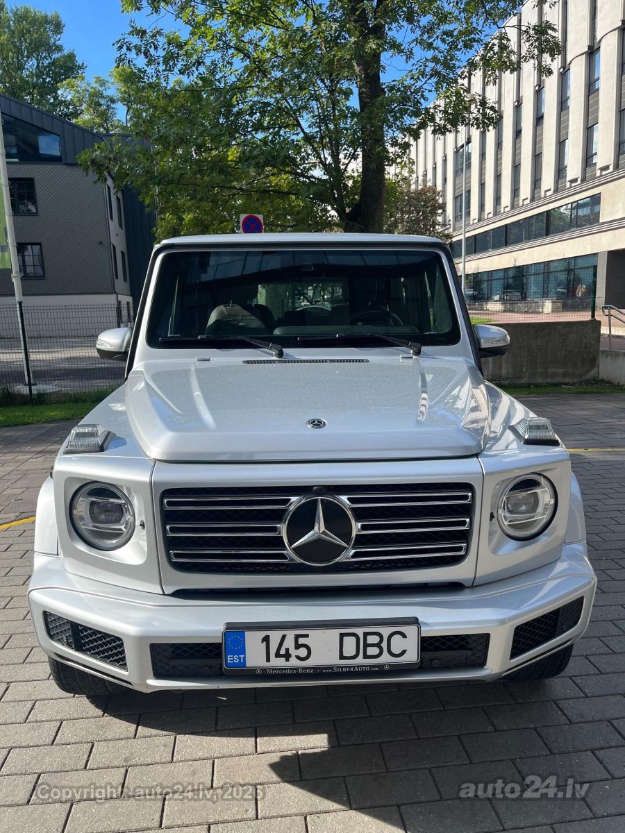 Pelēks Mercedes-Benz G-Class 2019 Tallina, ar dzinēja tilpumu 4.00 L un nobraukumu 81 tūkst. km par 99900 €, foto 4 vietnē AUTOMOTO.COM.LV