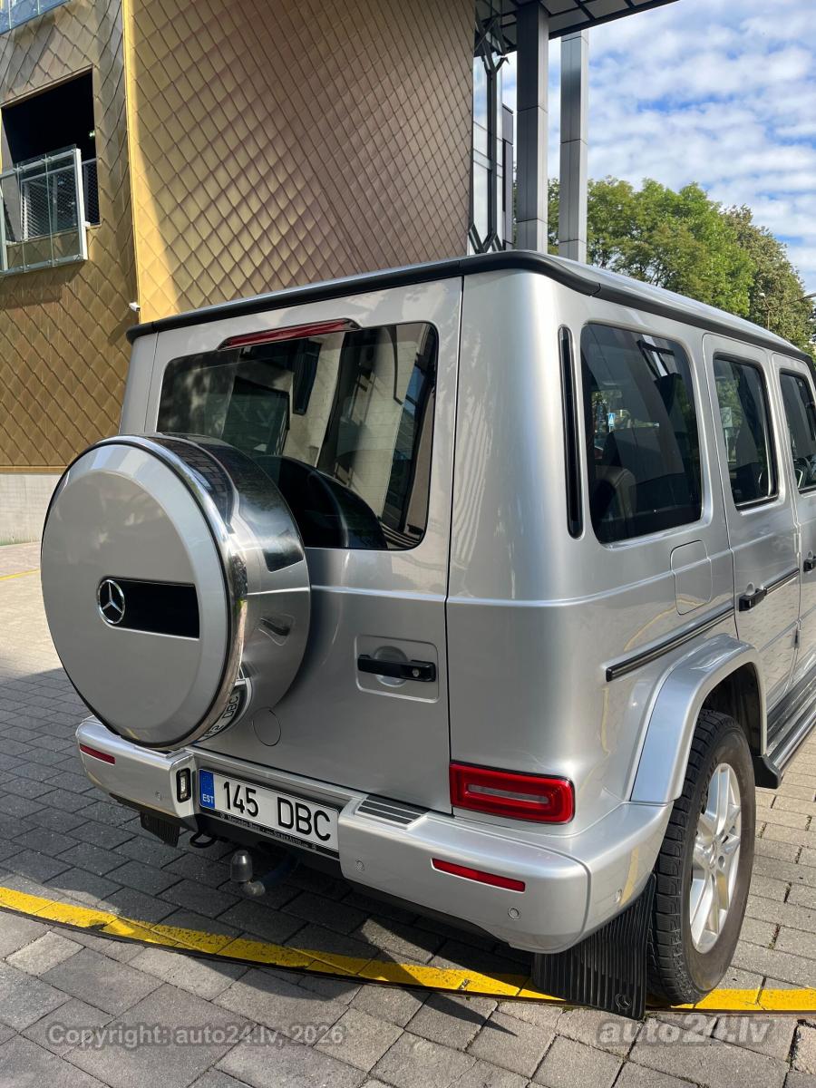 Pelēks Mercedes-Benz G-Class 2019 Tallina, ar dzinēja tilpumu 4.00 L un nobraukumu 81 tūkst. km par 99900 €, foto 5 vietnē AUTOMOTO.COM.LV