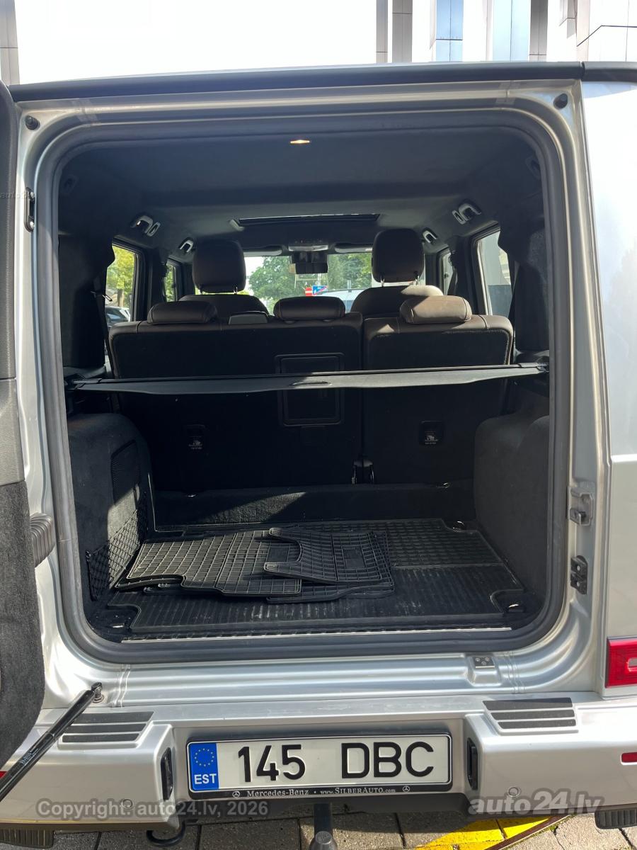 Pelēks Mercedes-Benz G-Class 2019 Tallina, ar dzinēja tilpumu 4.00 L un nobraukumu 81 tūkst. km par 99900 €, foto 6 vietnē AUTOMOTO.COM.LV