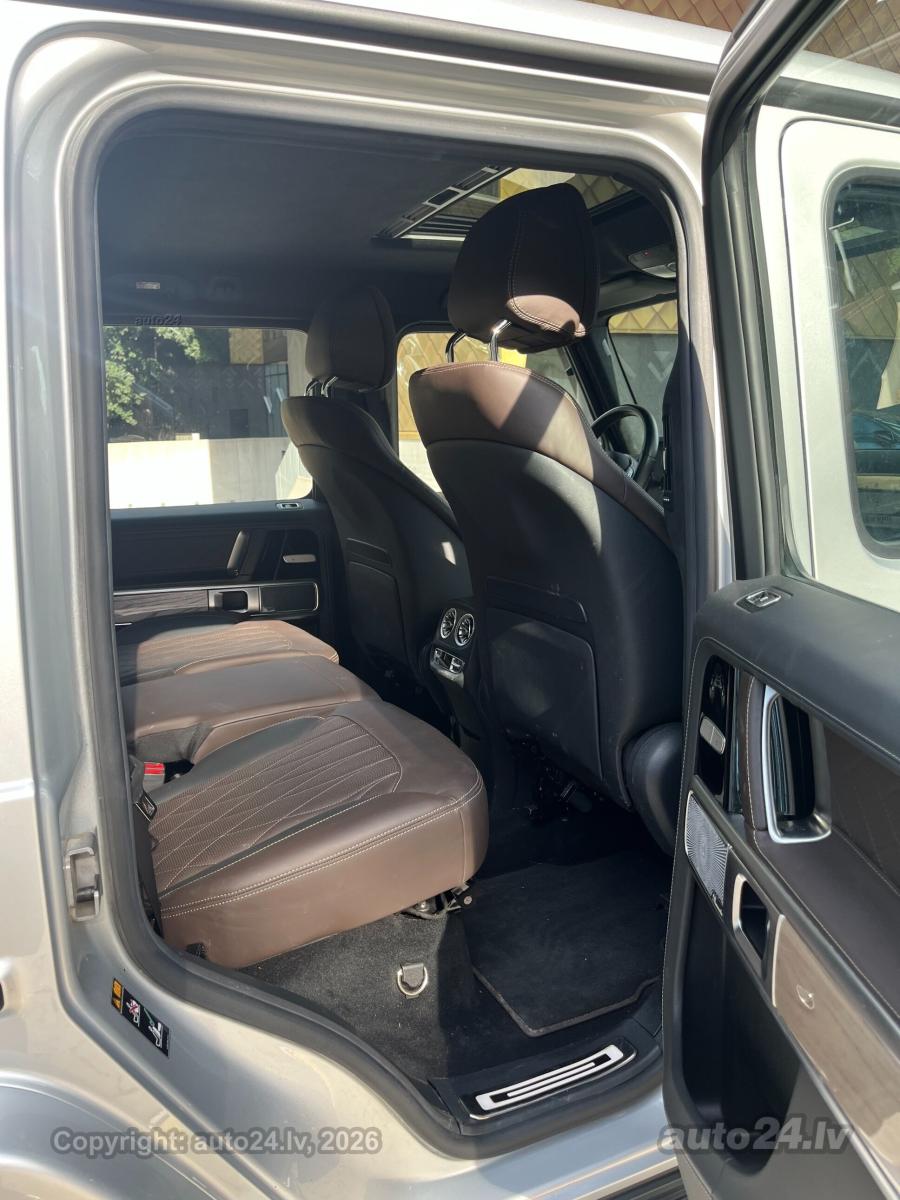 Pelēks Mercedes-Benz G-Class 2019 Tallina, ar dzinēja tilpumu 4.00 L un nobraukumu 81 tūkst. km par 99900 €, foto 7 vietnē AUTOMOTO.COM.LV