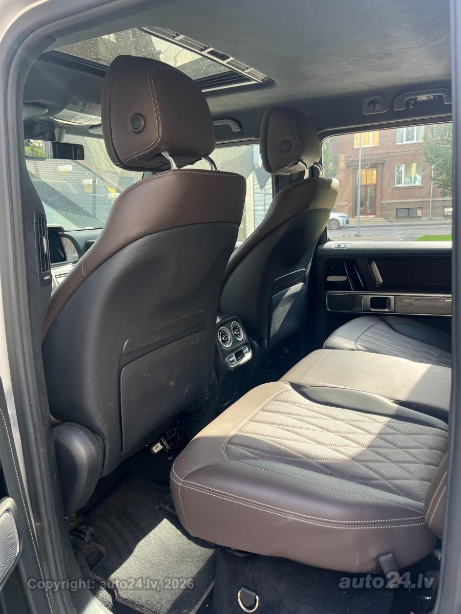 Pelēks Mercedes-Benz G-Class 2019 Tallina, ar dzinēja tilpumu 4.00 L un nobraukumu 81 tūkst. km par 99900 €, foto 9 vietnē AUTOMOTO.COM.LV