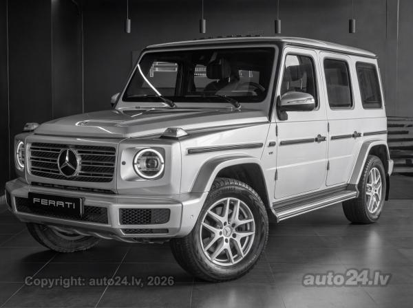 Pelēks Mercedes-Benz G-Class 2019 Tallina, ar dzinēja tilpumu 4.00 L un nobraukumu 81 tūkst. km par 105900 €, foto 1 vietnē AUTOMOTO.COM.LV