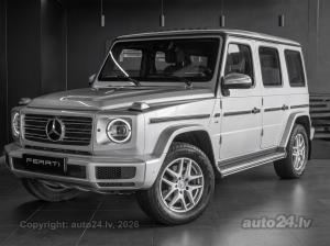 Pelēks Mercedes-Benz G-Class 2019 Tallina, ar dzinēja tilpumu 4.00 L un nobraukumu 81 tūkst. km par 105900 €, foto  vietnē AUTOMOTO.COM.LV