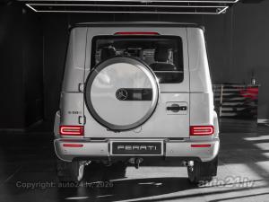 Pelēks Mercedes-Benz G-Class 2019 Tallina, ar dzinēja tilpumu 4.00 L un nobraukumu 81 tūkst. km par 105900 €, foto 5 vietnē AUTOMOTO.COM.LV