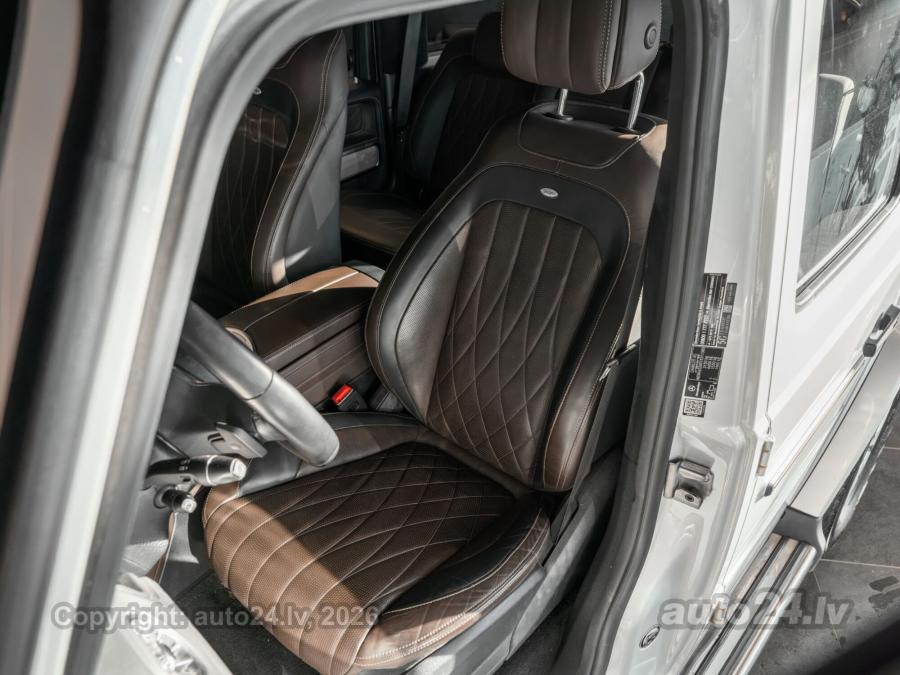 Pelēks Mercedes-Benz G-Class 2019 Tallina, ar dzinēja tilpumu 4.00 L un nobraukumu 81 tūkst. km par 105900 €, foto 9 vietnē AUTOMOTO.COM.LV