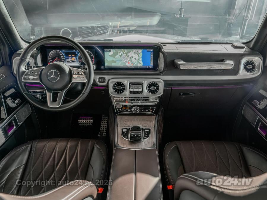 Pelēks Mercedes-Benz G-Class 2019 Tallina, ar dzinēja tilpumu 4.00 L un nobraukumu 81 tūkst. km par 105900 €, foto 12 vietnē AUTOMOTO.COM.LV