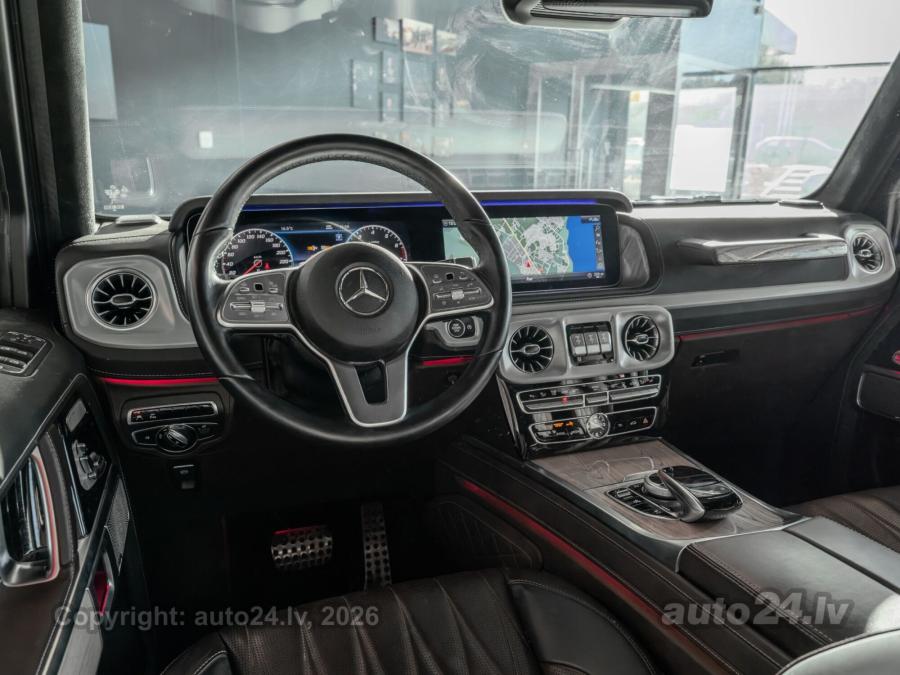 Pelēks Mercedes-Benz G-Class 2019 Tallina, ar dzinēja tilpumu 4.00 L un nobraukumu 81 tūkst. km par 105900 €, foto 14 vietnē AUTOMOTO.COM.LV