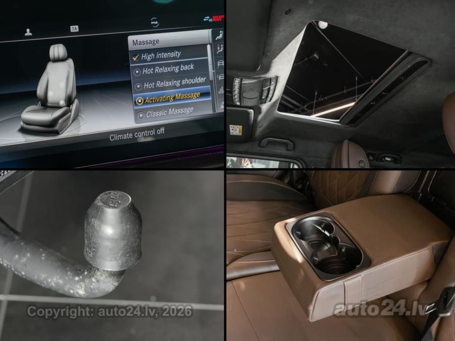 Pelēks Mercedes-Benz G-Class 2019 Tallina, ar dzinēja tilpumu 4.00 L un nobraukumu 81 tūkst. km par 105900 €, foto 17 vietnē AUTOMOTO.COM.LV