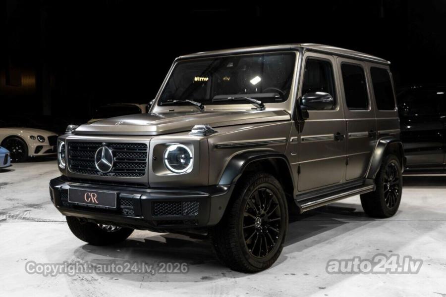 Pelēks Mercedes-Benz G-Class 2021 Rīga, ar dzinēja tilpumu 3.00 L un nobraukumu 29 tūkst. km par 136000 €, foto 1 vietnē AUTOMOTO.COM.LV