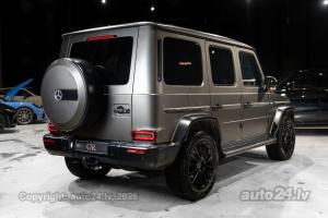 Pelēks Mercedes-Benz G-Class 2021 Rīga, ar dzinēja tilpumu 3.00 L un nobraukumu 29 tūkst. km par 136000 €, foto 4 vietnē AUTOMOTO.COM.LV