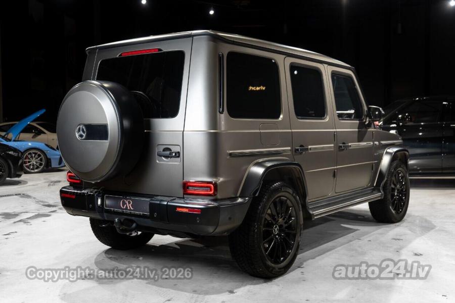 Pelēks Mercedes-Benz G-Class 2021 Rīga, ar dzinēja tilpumu 3.00 L un nobraukumu 29 tūkst. km par 136000 €, foto 4 vietnē AUTOMOTO.COM.LV