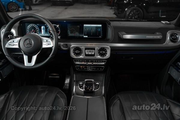 Grey Mercedes-Benz G-Class 2021 in Riga, with an engine capacity of 3.00 L and mileage of 29 thousand km for 136000 €, photo 11 on AUTOMOTO.COM.LV