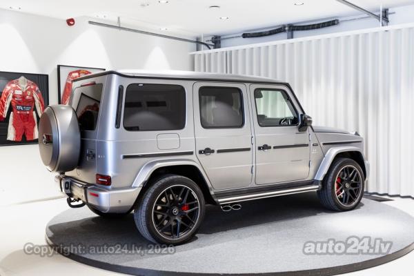 Grey Mercedes-Benz G-Class 2021 in Tallinn, with an engine capacity of 4.00 L and mileage of 100 thousand km for 139900 €, photo 4 on AUTOMOTO.COM.LV