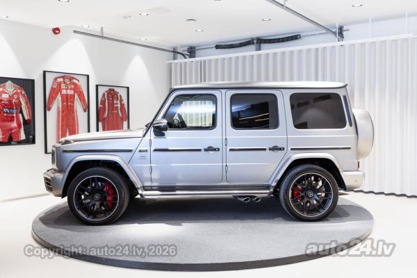 Grey Mercedes-Benz G-Class 2021 in Tallinn, with an engine capacity of 4.00 L and mileage of 100 thousand km for 139900 €, photo 5 on AUTOMOTO.COM.LV