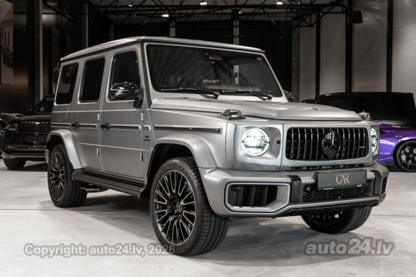 Pelēks Mercedes-Benz G-Class 2024 Rīga, ar dzinēja tilpumu 4.00 L un nobraukumu 13 tūkst. km par 254100 €, foto 3 vietnē AUTOMOTO.COM.LV