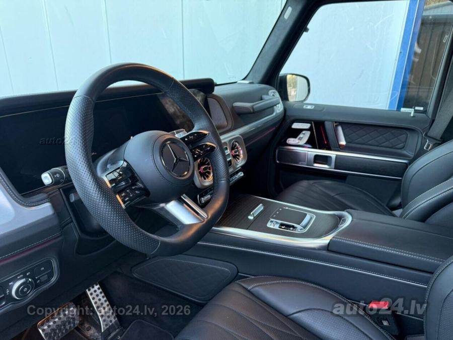 Pelēks Mercedes-Benz G-Class 2025 Tartu, ar dzinēja tilpumu 3.00 L un nobraukumu 22 tūkst. km par 174990 €, foto 5 vietnē AUTOMOTO.COM.LV