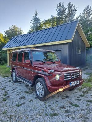 Красный Мерседес Г-Класс 2010 в Силламяэ, объемом двигателя 5.50 л и пробегом 108 тыс. км за 59000 €, фото 4 на AUTOMOTO.COM.LV