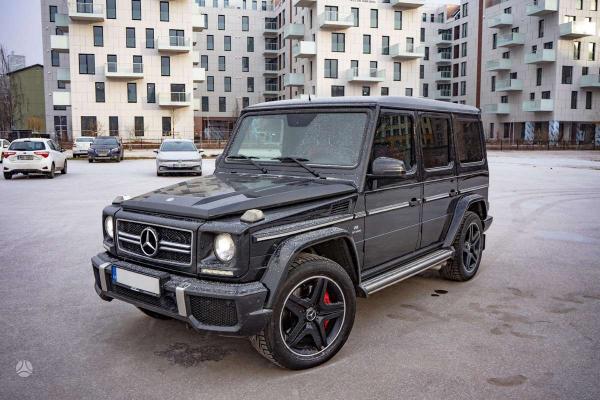 Melns Mercedes-Benz G63 AMG 2012 Rīga, ar dzinēja tilpumu 5.46 L un nobraukumu 110 tūkst. km par 56500 €, foto 3 vietnē AUTOMOTO.COM.LV