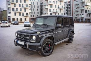 Black Mercedes-Benz G63 AMG 2012 in Riga, with an engine capacity of 5.50 L and mileage of 110 thousand km for 56500 €, photo 4 on AUTOMOTO.COM.LV