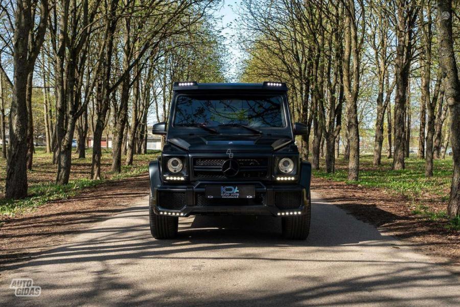Melns Mercedes-Benz G63 AMG 2012 Marijampole, ar dzinēja tilpumu 5.50 L un nobraukumu 188 tūkst. km par 64950 €, foto 2 vietnē AUTOMOTO.COM.LV