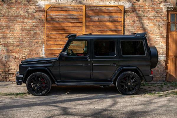 Black Mercedes-Benz G63 AMG 2012 in Marijampole, with an engine capacity of 5.50 L and mileage of 188 thousand km for 64950 €, photo 6 on AUTOMOTO.COM.LV
