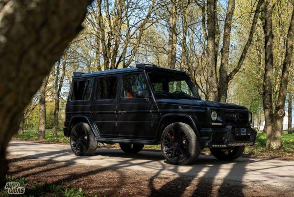 Melns Mercedes-Benz G63 AMG 2012 Marijampole, ar dzinēja tilpumu 5.50 L un nobraukumu 188 tūkst. km par 64250 €, foto 2 vietnē AUTOMOTO.COM.LV