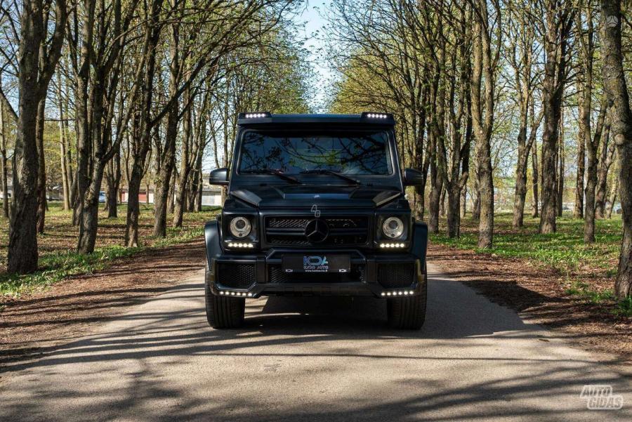 Black Mercedes-Benz G63 AMG 2012 in Marijampole, with an engine capacity of 5.50 L and mileage of 188 thousand km for 64250 €, photo 3 on AUTOMOTO.COM.LV