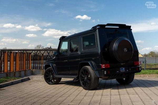 Melns Mercedes-Benz G63 AMG 2012 Marijampole, ar dzinēja tilpumu 5.50 L un nobraukumu 188 tūkst. km par 64250 €, foto 8 vietnē AUTOMOTO.COM.LV
