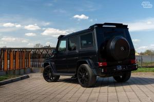 Black Mercedes-Benz G63 AMG 2012 in Marijampole, with an engine capacity of 5.50 L and mileage of 188 thousand km for 64250 €, photo 8 on AUTOMOTO.COM.LV