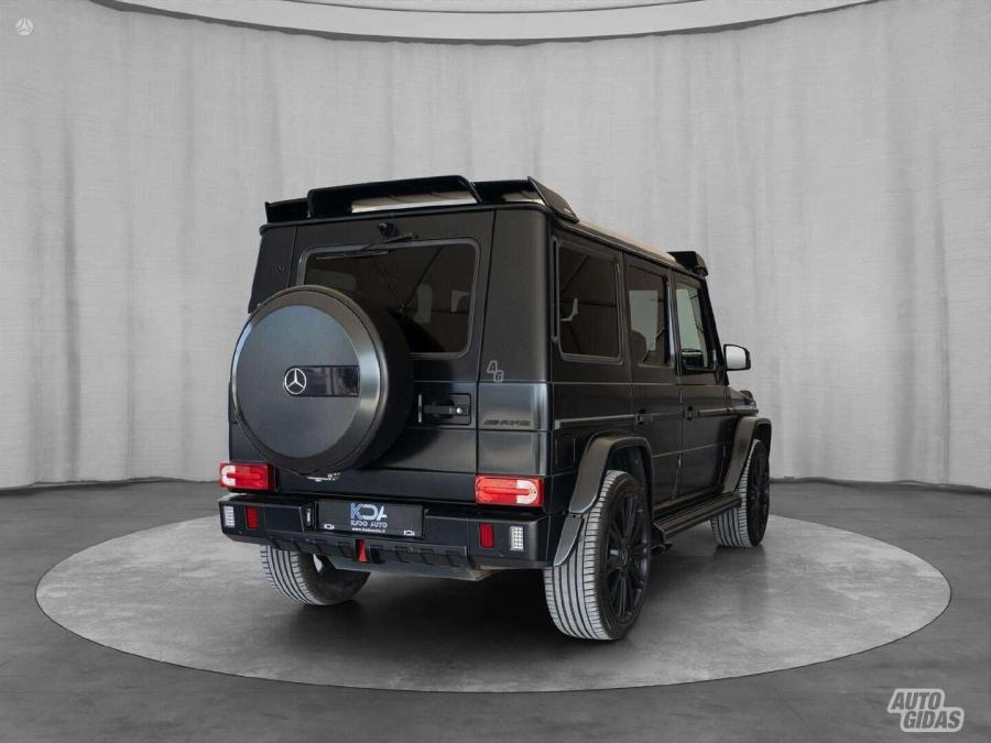 Black Mercedes-Benz G63 AMG 2012 in Marijampole, with an engine capacity of 5.50 L and mileage of 188 thousand km for 64250 €, photo 10 on AUTOMOTO.COM.LV