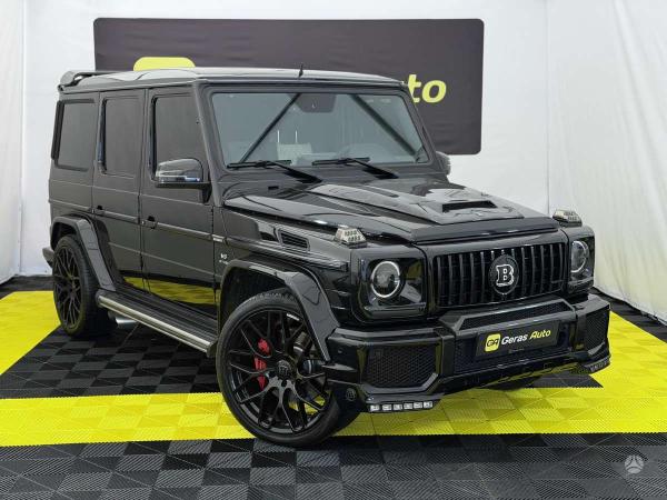 Black Mercedes-Benz G63 AMG 2013 in Vilnius, with an engine capacity of 5.46 L and mileage of 127 thousand km for 61950 €, photo 3 on AUTOMOTO.COM.LV