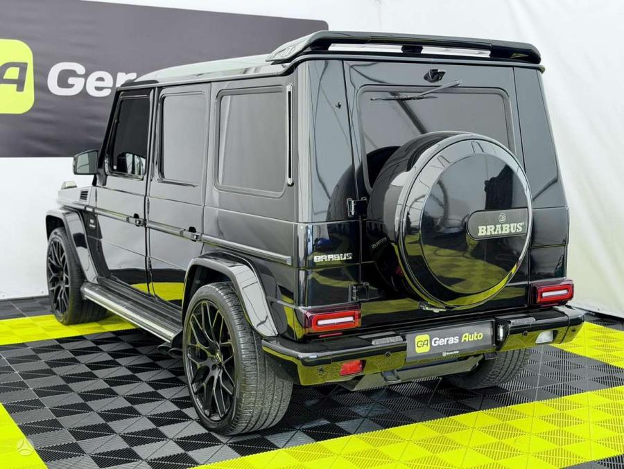Melns Mercedes-Benz G63 AMG 2013 Viļņa, ar dzinēja tilpumu 5.46 L un nobraukumu 127 tūkst. km par 61950 €, foto 6 vietnē AUTOMOTO.COM.LV