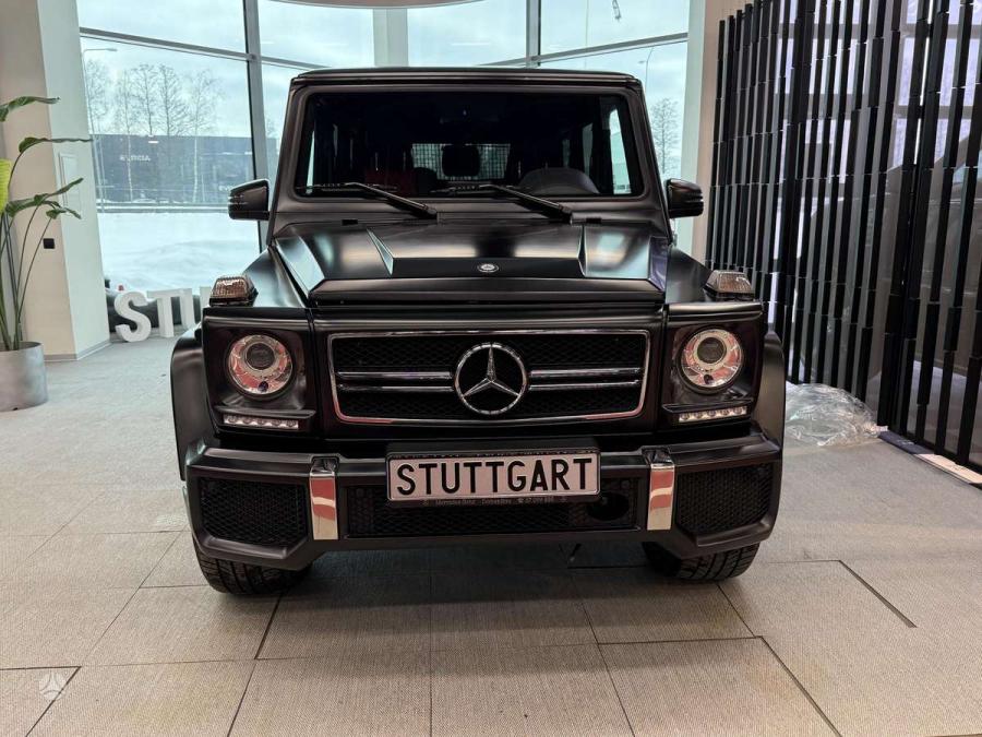 Melns Mercedes-Benz G63 AMG 2014 Rīga, ar dzinēja tilpumu 5.46 L un nobraukumu 47 tūkst. km par 80000 €, foto 2 vietnē AUTOMOTO.COM.LV