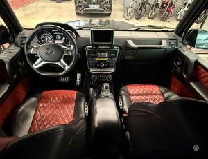 Melns Mercedes-Benz G63 AMG 2014 Rīga, ar dzinēja tilpumu 5.46 L un nobraukumu 47 tūkst. km par 80000 €, foto 11 vietnē AUTOMOTO.COM.LV