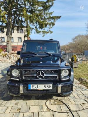 Black Mercedes-Benz G63 AMG 2014 in Liepaja, with an engine capacity of 5.46 L and mileage of 248 thousand km for 46700 €, photo 4 on AUTOMOTO.COM.LV