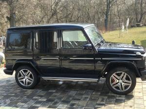 Black Mercedes-Benz G63 AMG 2014 in Liepaja, with an engine capacity of 5.46 L and mileage of 248 thousand km for 46700 €, photo 9 on AUTOMOTO.COM.LV