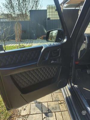 Black Mercedes-Benz G63 AMG 2014 in Liepaja, with an engine capacity of 5.46 L and mileage of 248 thousand km for 46700 €, photo 16 on AUTOMOTO.COM.LV