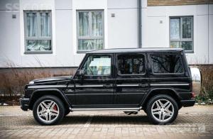 Black Mercedes-Benz G63 AMG 2014 in Liepaja, with an engine capacity of 5.46 L and mileage of 248 thousand km for 46700 €, photo 22 on AUTOMOTO.COM.LV