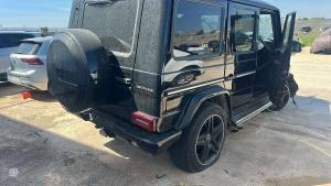 Black Mercedes-Benz G63 AMG 2014 in Klaipeda, with an engine capacity of 0.00 L and mileage of 150 thousand km for 32000 €, photo 4 on AUTOMOTO.COM.LV