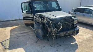 Black Mercedes-Benz G63 AMG 2014 in Klaipeda, with an engine capacity of 0.00 L and mileage of 150 thousand km for 32000 €, photo 7 on AUTOMOTO.COM.LV