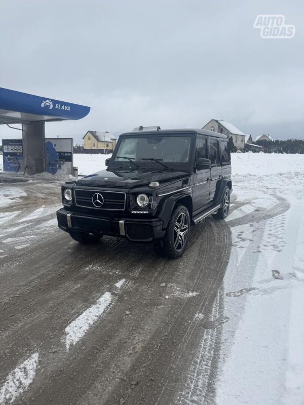 Black Mercedes-Benz G63 AMG 2015 in Raseiniai, with an engine capacity of 5.50 L and mileage of 35 thousand km for 55000 €, photo 2 on AUTOMOTO.COM.LV
