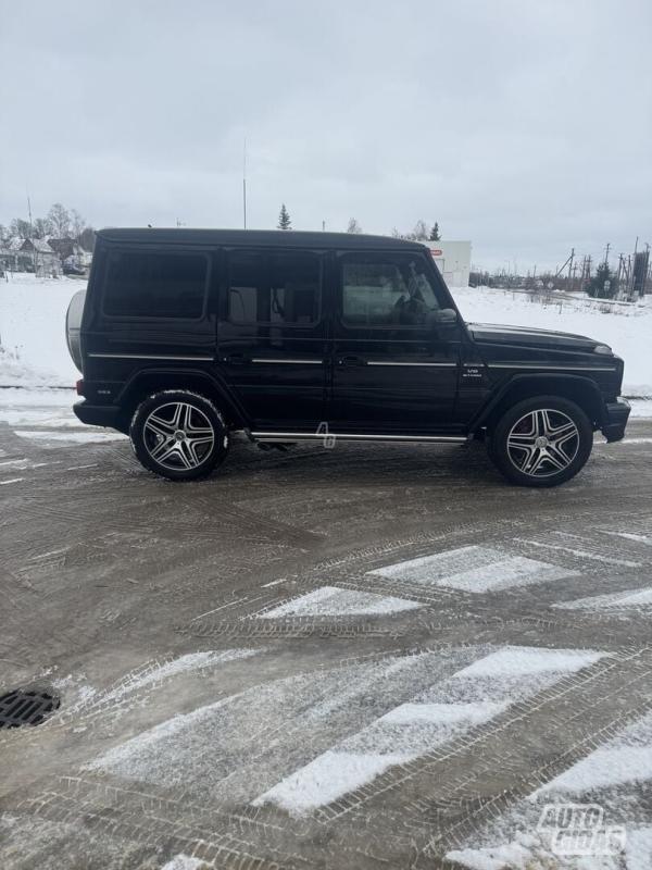 Black Mercedes-Benz G63 AMG 2015 in Raseiniai, with an engine capacity of 5.50 L and mileage of 35 thousand km for 55000 €, photo 4 on AUTOMOTO.COM.LV