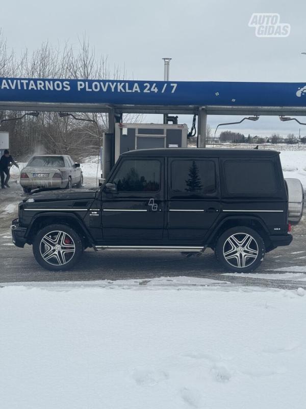 Black Mercedes-Benz G63 AMG 2015 in Raseiniai, with an engine capacity of 5.50 L and mileage of 35 thousand km for 55000 €, photo 5 on AUTOMOTO.COM.LV