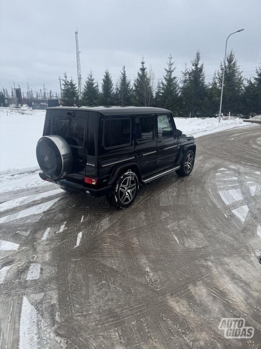 Black Mercedes-Benz G63 AMG 2015 in Raseiniai, with an engine capacity of 5.50 L and mileage of 35 thousand km for 55000 €, photo 6 on AUTOMOTO.COM.LV
