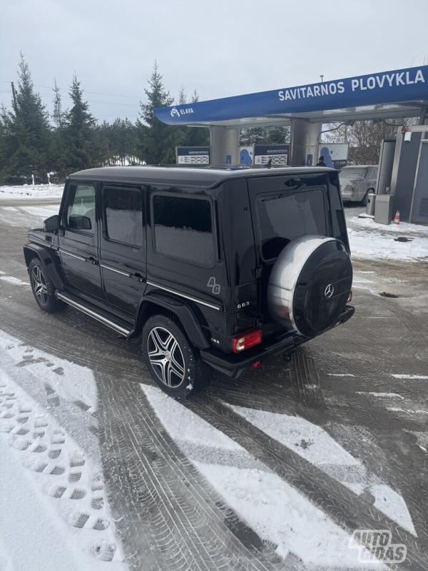 Black Mercedes-Benz G63 AMG 2015 in Raseiniai, with an engine capacity of 5.50 L and mileage of 35 thousand km for 55000 €, photo 8 on AUTOMOTO.COM.LV