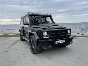 Black Mercedes-Benz G63 AMG 2015 in Tallinn, with an engine capacity of 5.50 L and mileage of 24 thousand km for 99000 €, photo 3 on AUTOMOTO.COM.LV