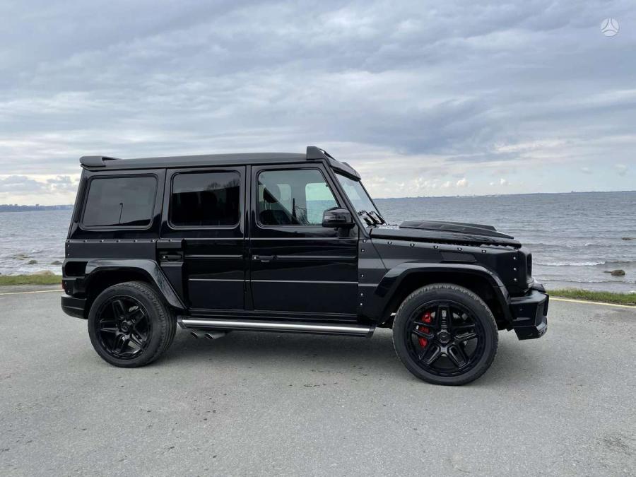 Black Mercedes-Benz G63 AMG 2015 in Tallinn, with an engine capacity of 5.50 L and mileage of 24 thousand km for 99000 €, photo 6 on AUTOMOTO.COM.LV