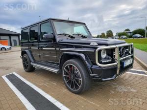 Melns Mercedes-Benz G63 AMG 2015 Rīga, ar dzinēja tilpumu 5.50 L un nobraukumu 162 tūkst. km par 68500 €, foto  vietnē AUTOMOTO.COM.LV