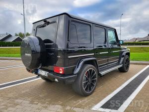 Melns Mercedes-Benz G63 AMG 2015 Rīga, ar dzinēja tilpumu 5.50 L un nobraukumu 162 tūkst. km par 68500 €, foto 3 vietnē AUTOMOTO.COM.LV